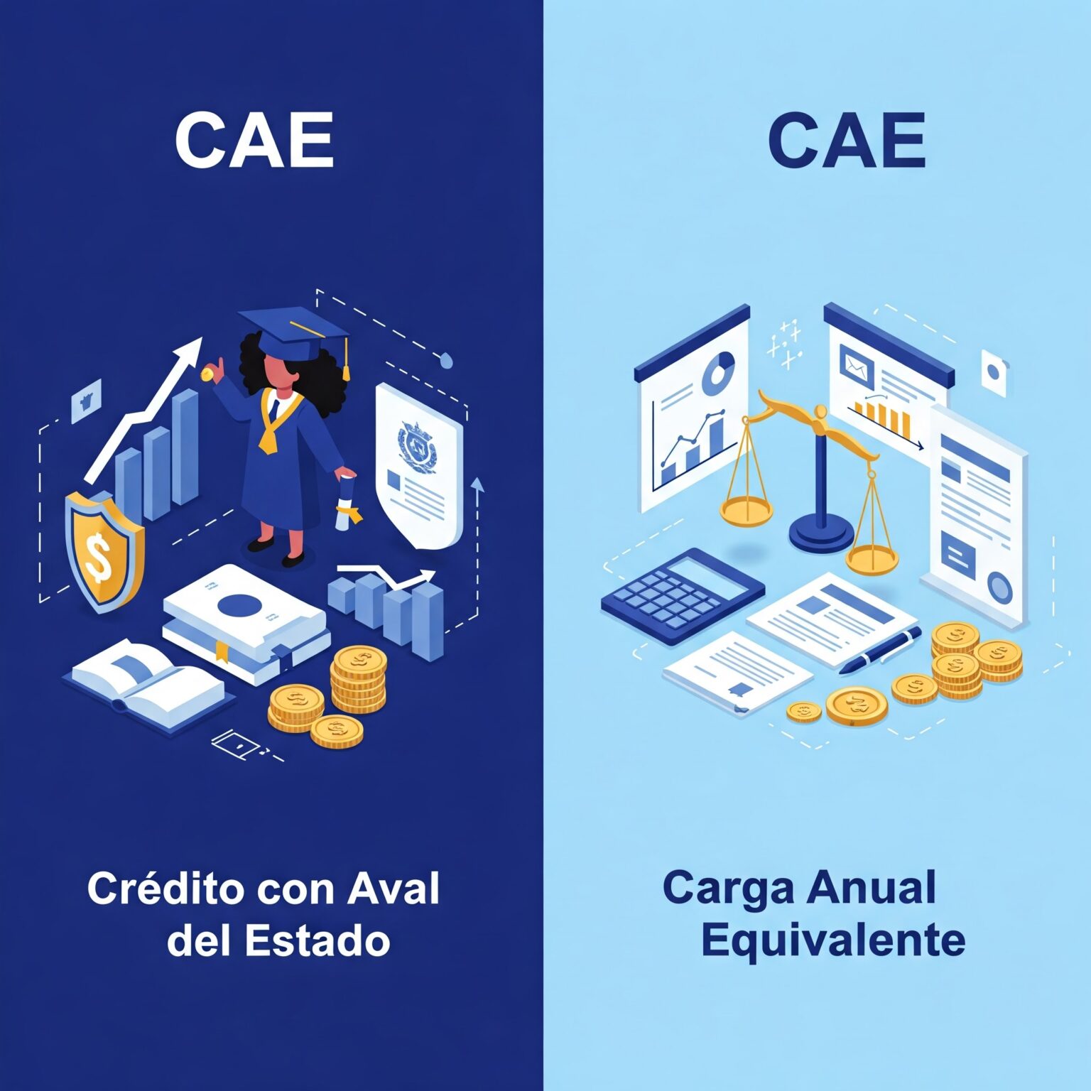 Cómo diferenciar CAE (Carga Anual Equivalente) y CAE (Crédito con Aval ...